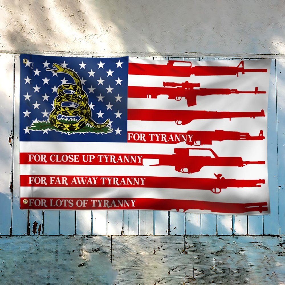 American Grommet Flag For Tyranny For Snake BNN89GF – Flagwix