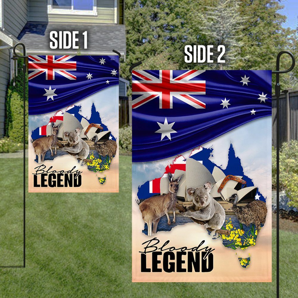 Australian Flag Bloody Legend BNN600F - Flagwix