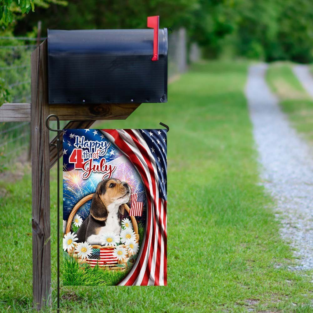 Beagle. Happy 4th Of July Flag – Flagwix