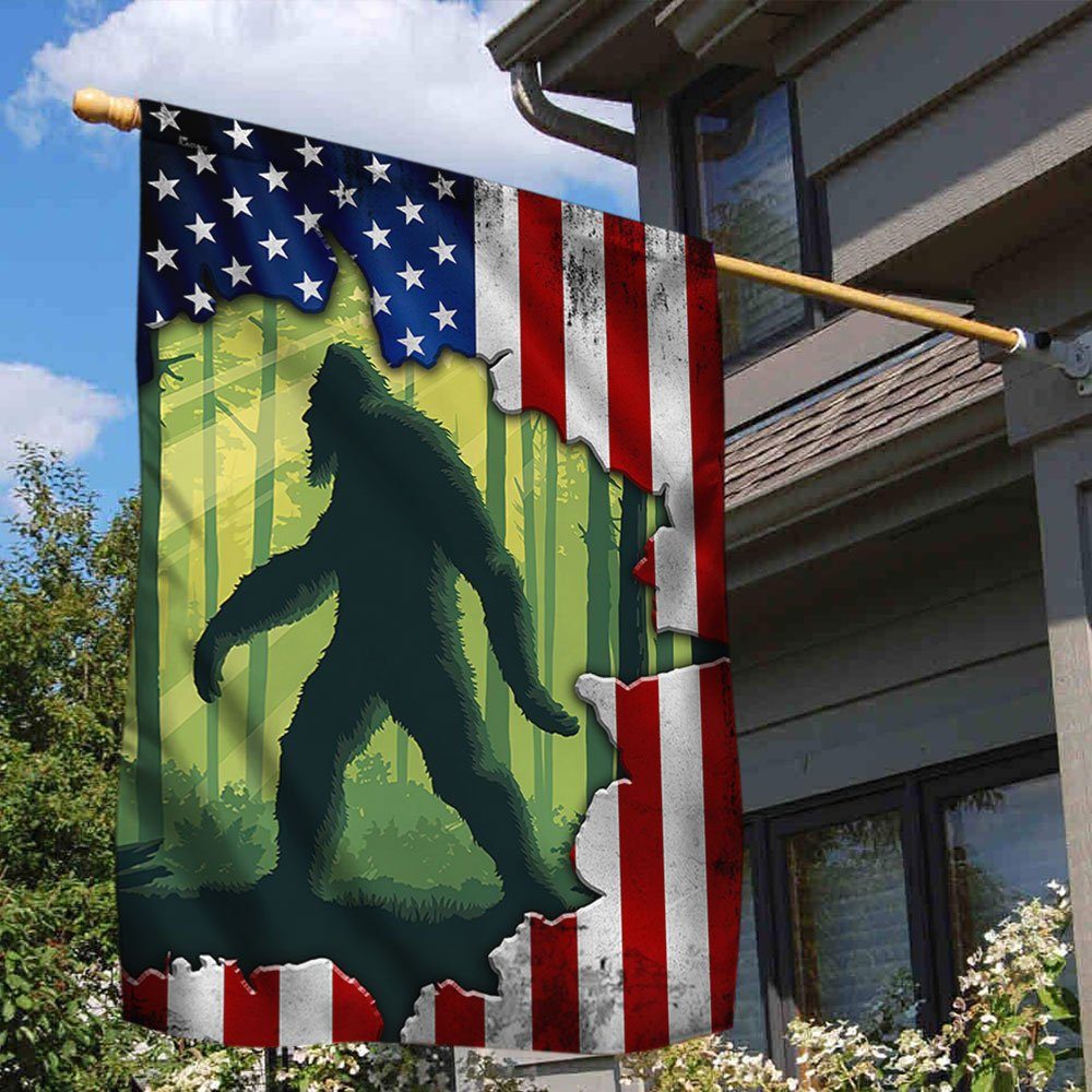 Bigfoot American Flag LHA1707F - Flagwix