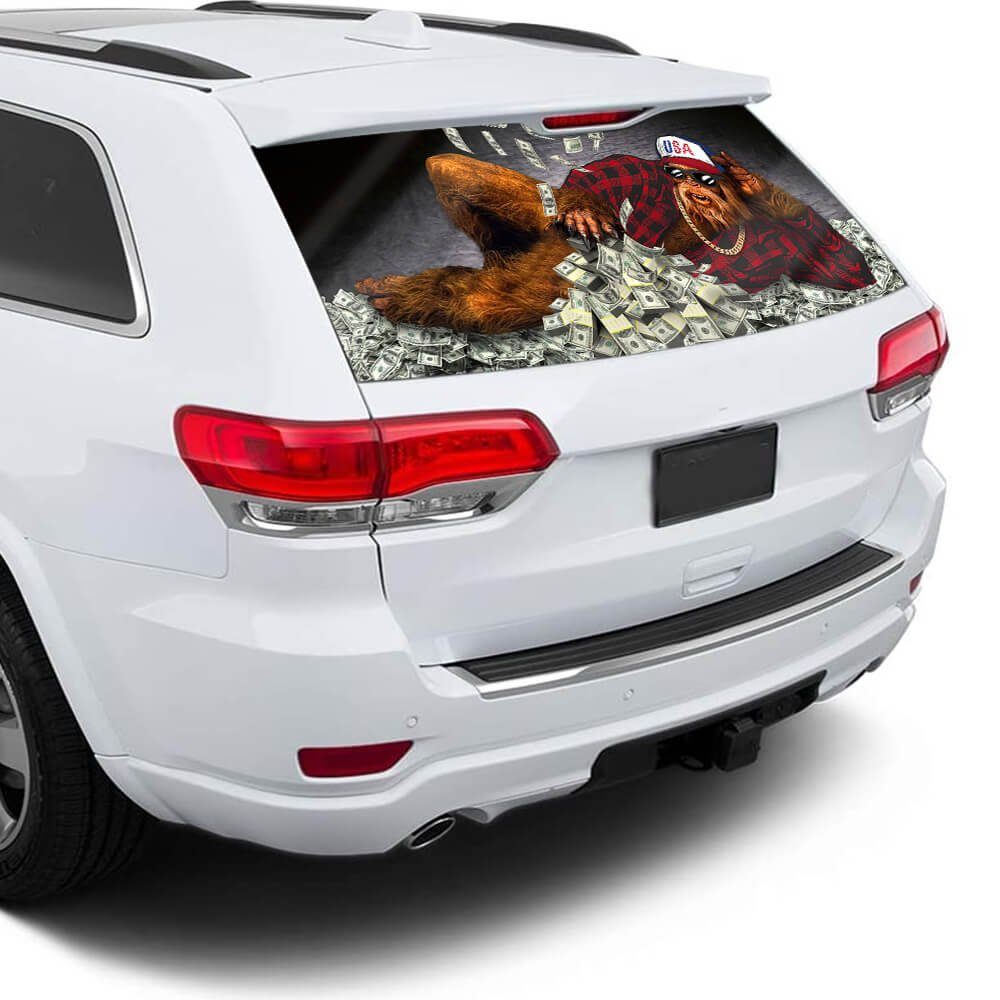 Bigfoot Enjoy Window Decal NTB102CD - Flagwix