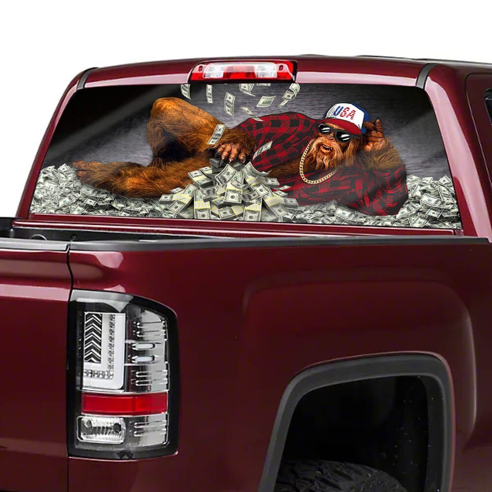 Bigfoot Enjoy Window Decal NTB102CD - Flagwix