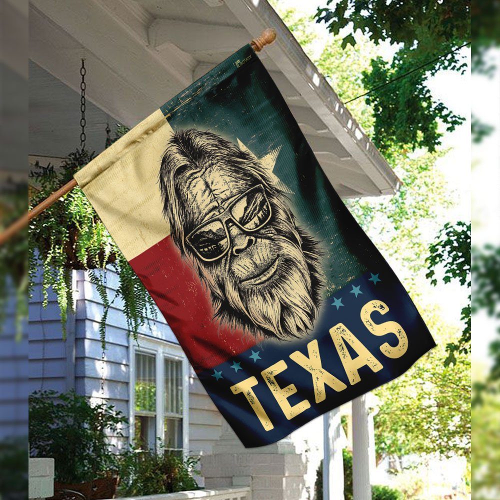 Bigfoot Texas Flag - Flagwix