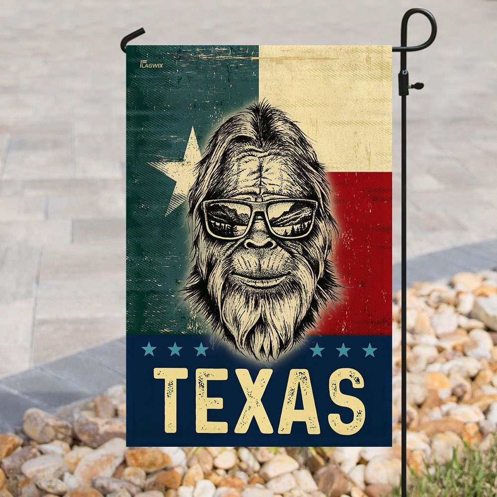 Bigfoot Texas Flag - Flagwix