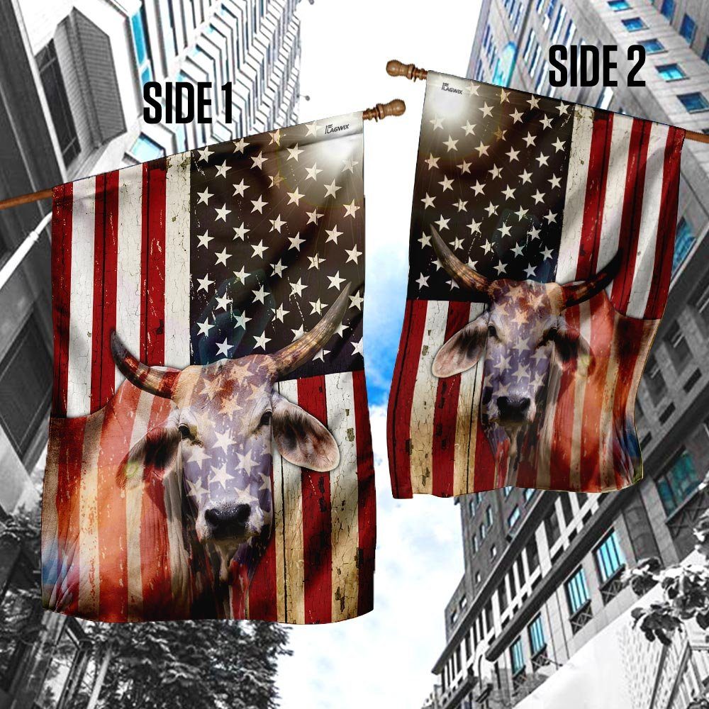 Brahman Cattle Flag - Flagwix