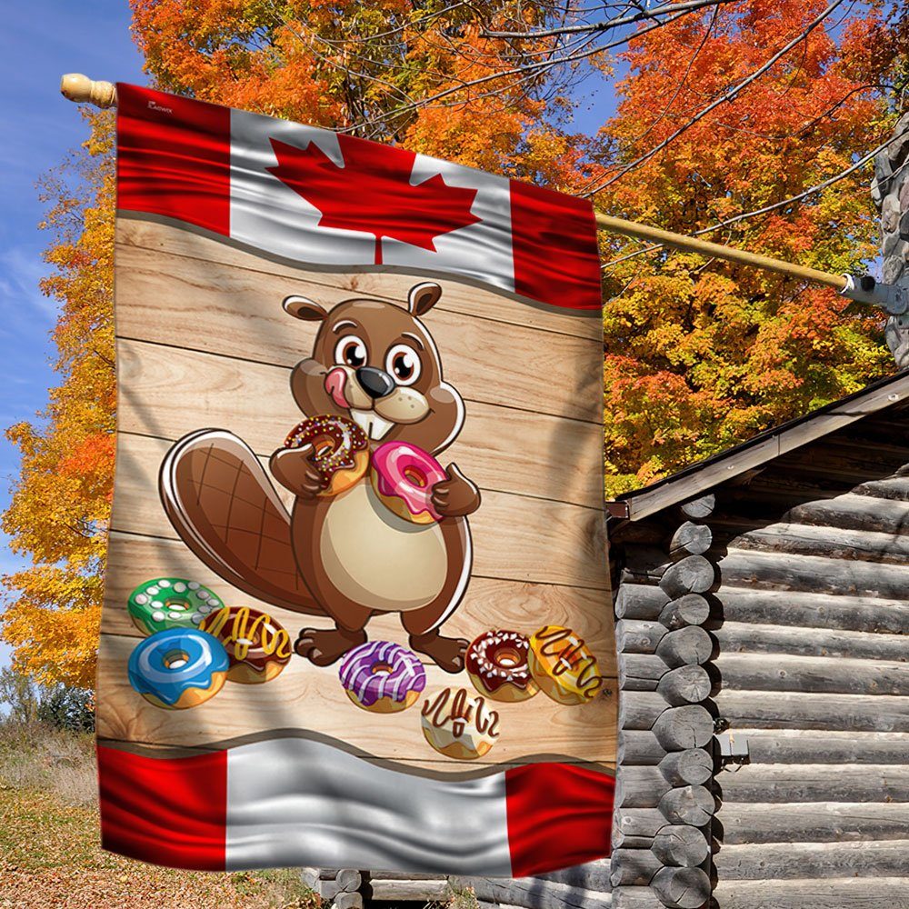 Canada Beaver Flag Celeb LNT300F - Flagwix
