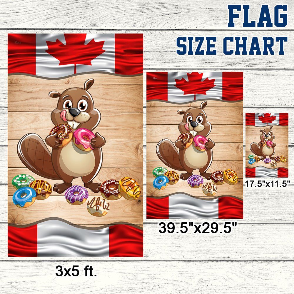 Canada Beaver Flag Celeb LNT300F - Flagwix