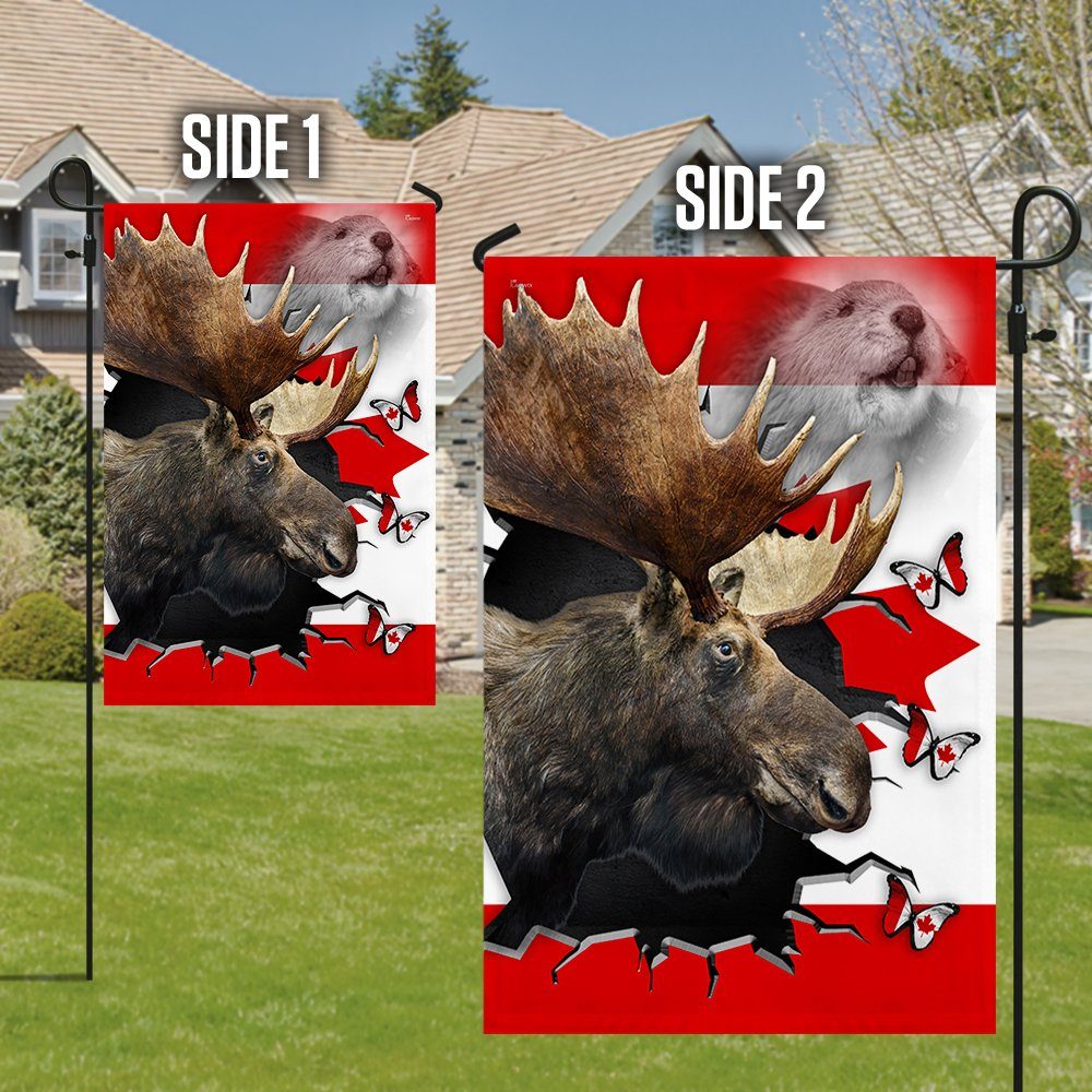 Canada Moose Flag MLN147F - Flagwix