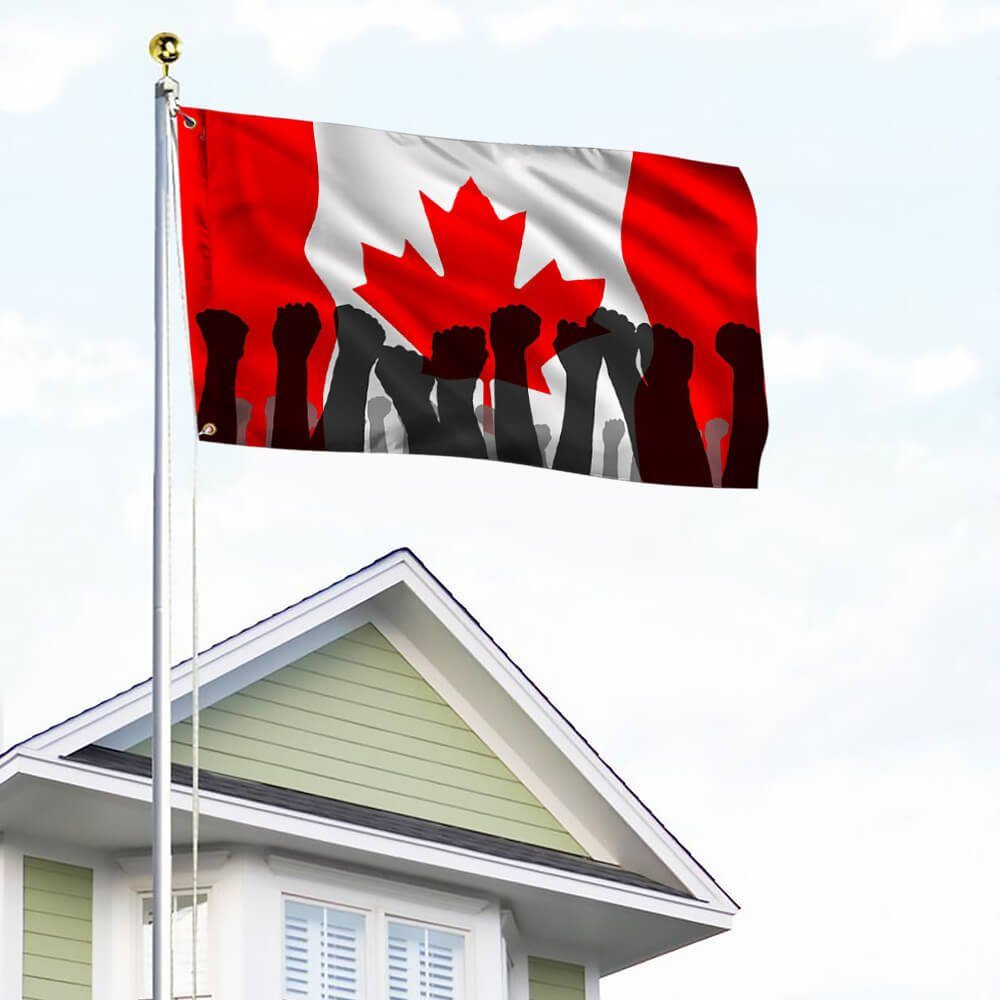 Canadian Flag Support Canadian Grommet Flag TRD1795GF – Flagwix