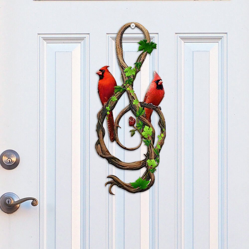 Cardinal Custom Wooden Sign Music Note NNT151WD - Flagwix