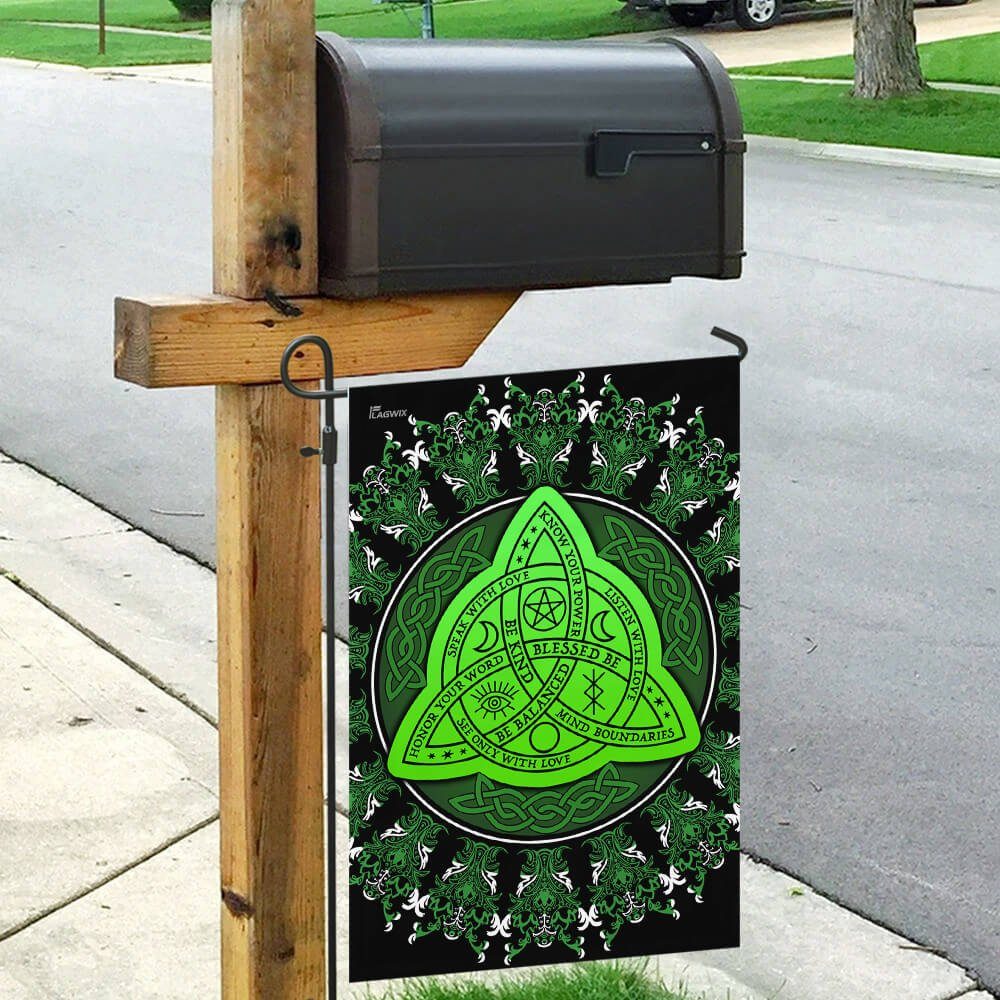 Celtic Triquetra Pagan Wicca Flag - Flagwix