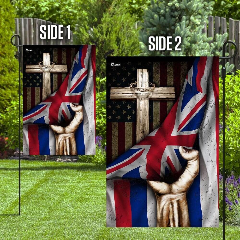 Christian Cross – Hawaii Flag – Flagwix