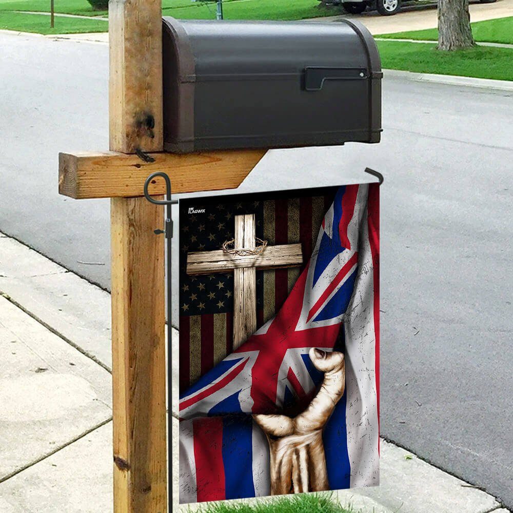 Christian Cross - Hawaii Flag - Flagwix