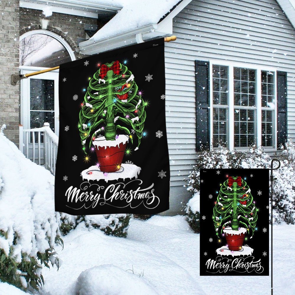 Christmas Bone Flag Bone Christmas Tree LNT752F - Flagwix