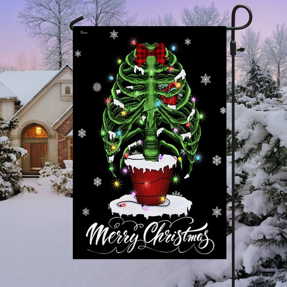 Christmas Bone Flag Bone Christmas Tree LNT752F - Flagwix