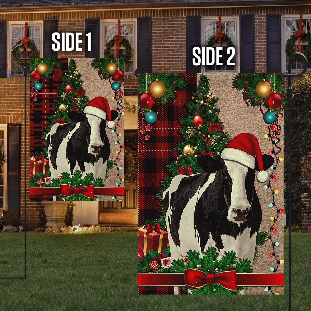 Christmas Cow Flag TTY368F - Flagwix