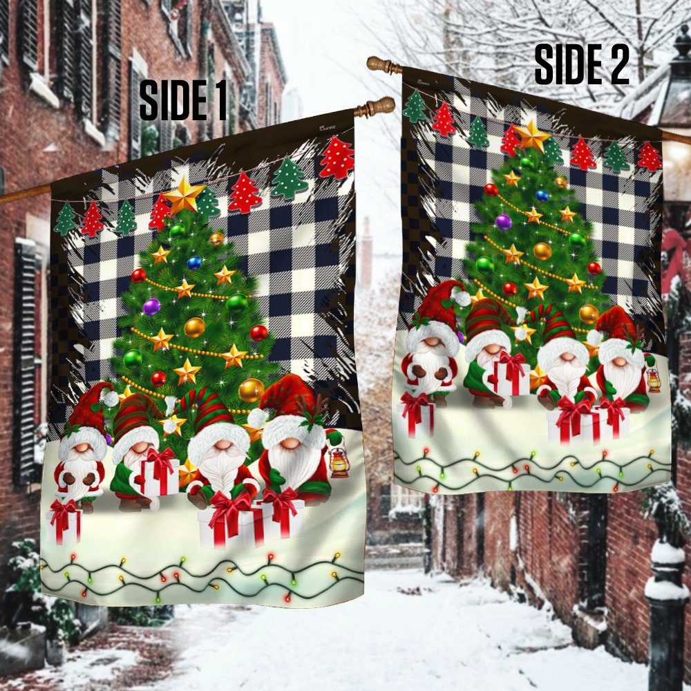 Christmas Gnomes Flag TTY386F - Flagwix