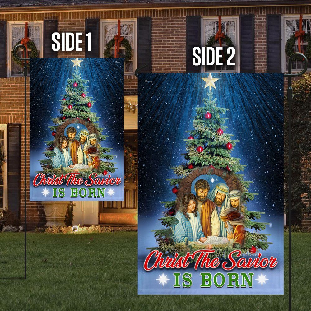 Christmas Nativity Flag O Holy Night Christ The Savior Is Born DDH2906F ...