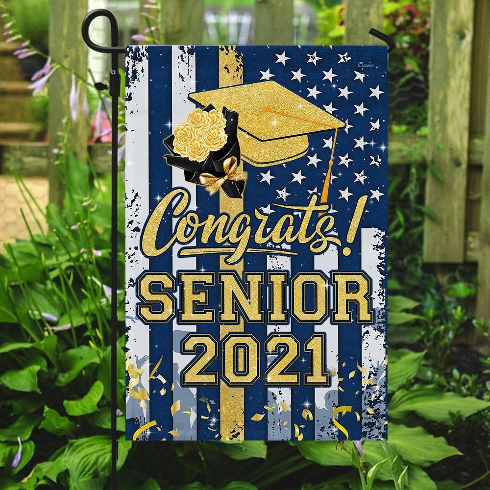 Congratulations Senior 2021 Flag - Flagwix