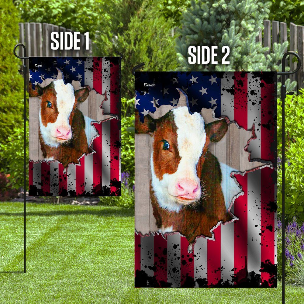 Cow American Flag - Flagwix