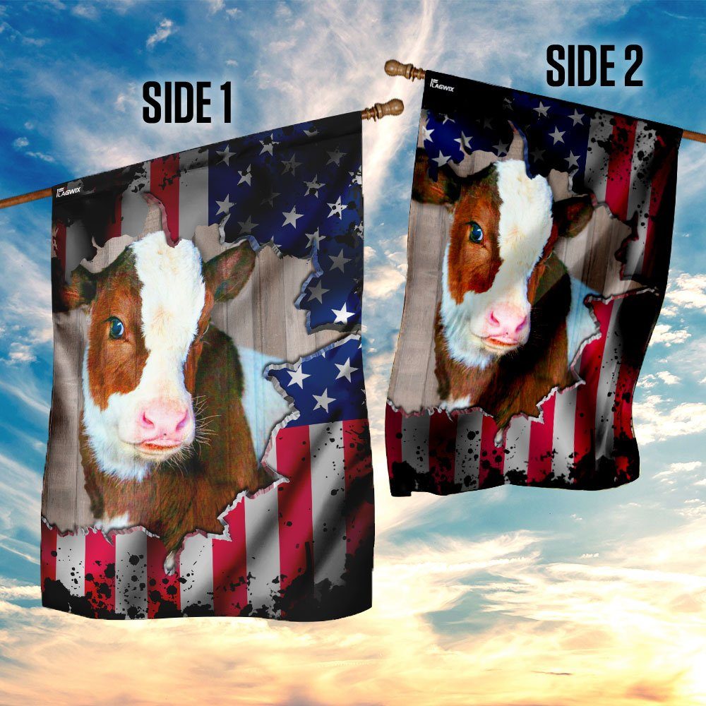 Cow American Flag - Flagwix