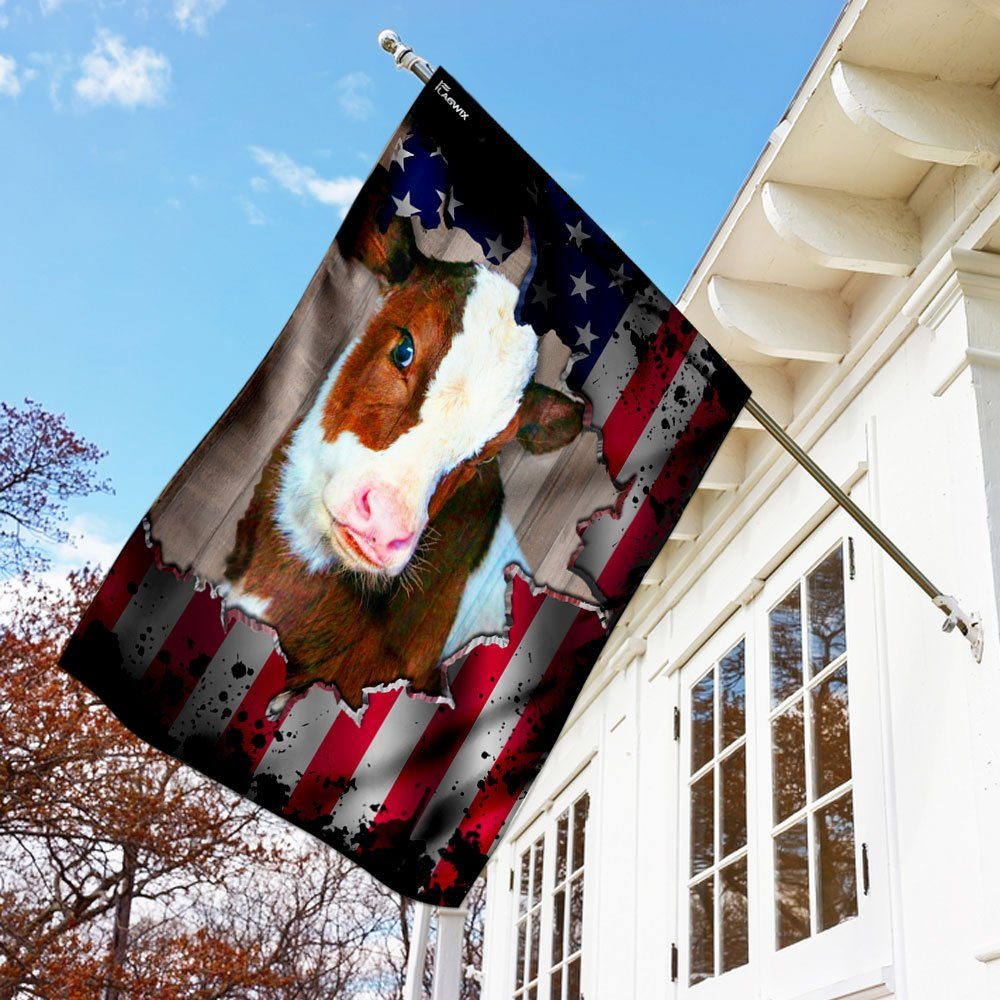 Cow American Flag - Flagwix