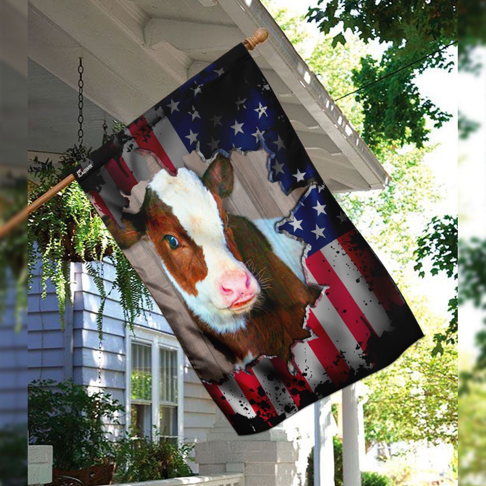Cow American Flag - Flagwix