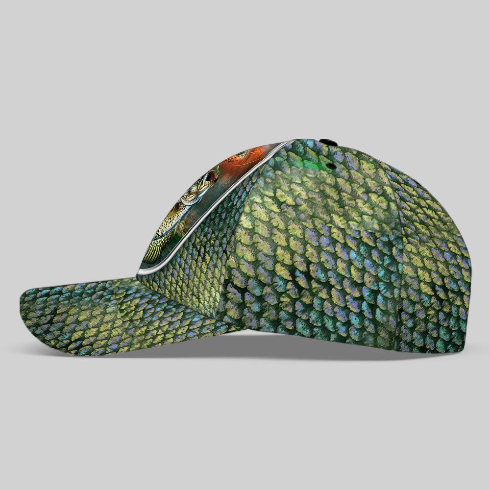 Crappie Fishing Cap QNK728BCv2 - Flagwix