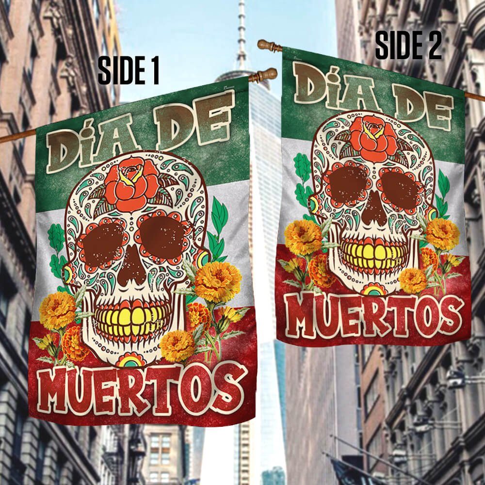 Día de Muertos Day Of The Dead Flag PN410F - Flagwix