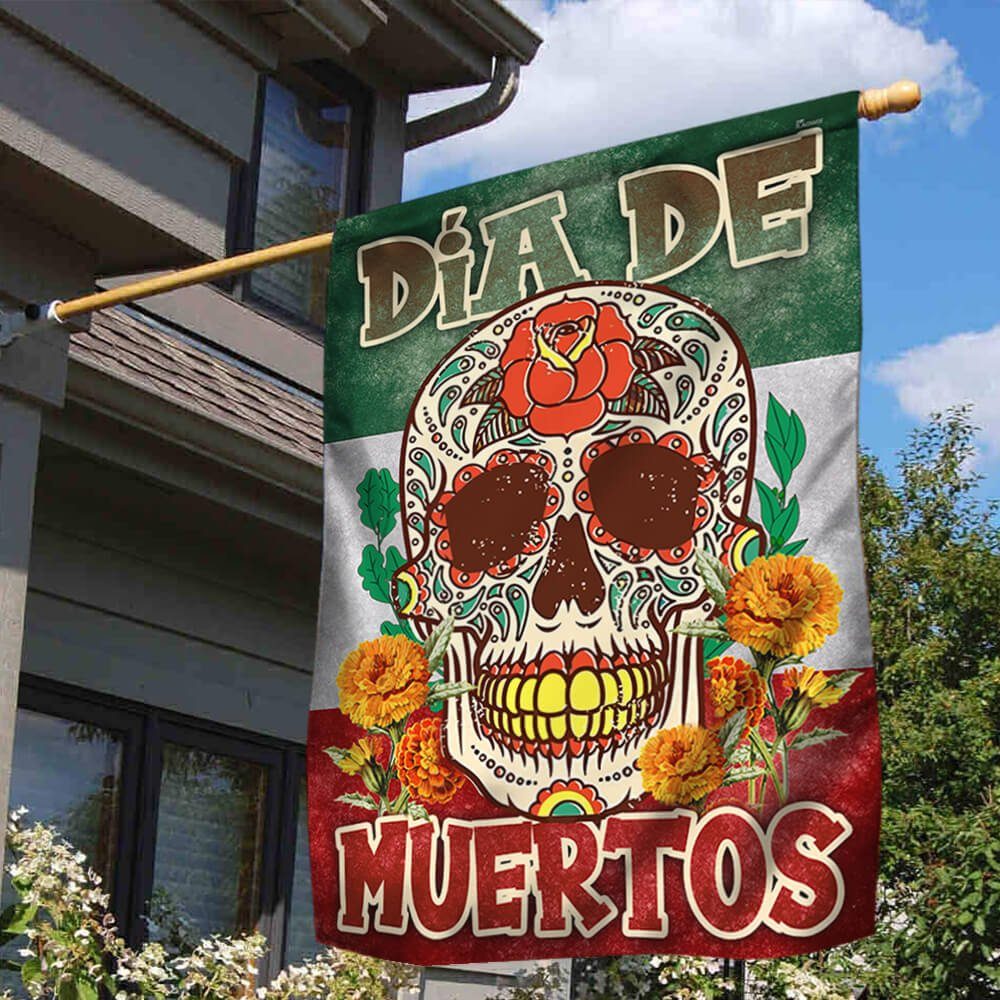 Día de Muertos Day Of The Dead Flag PN410F - Flagwix