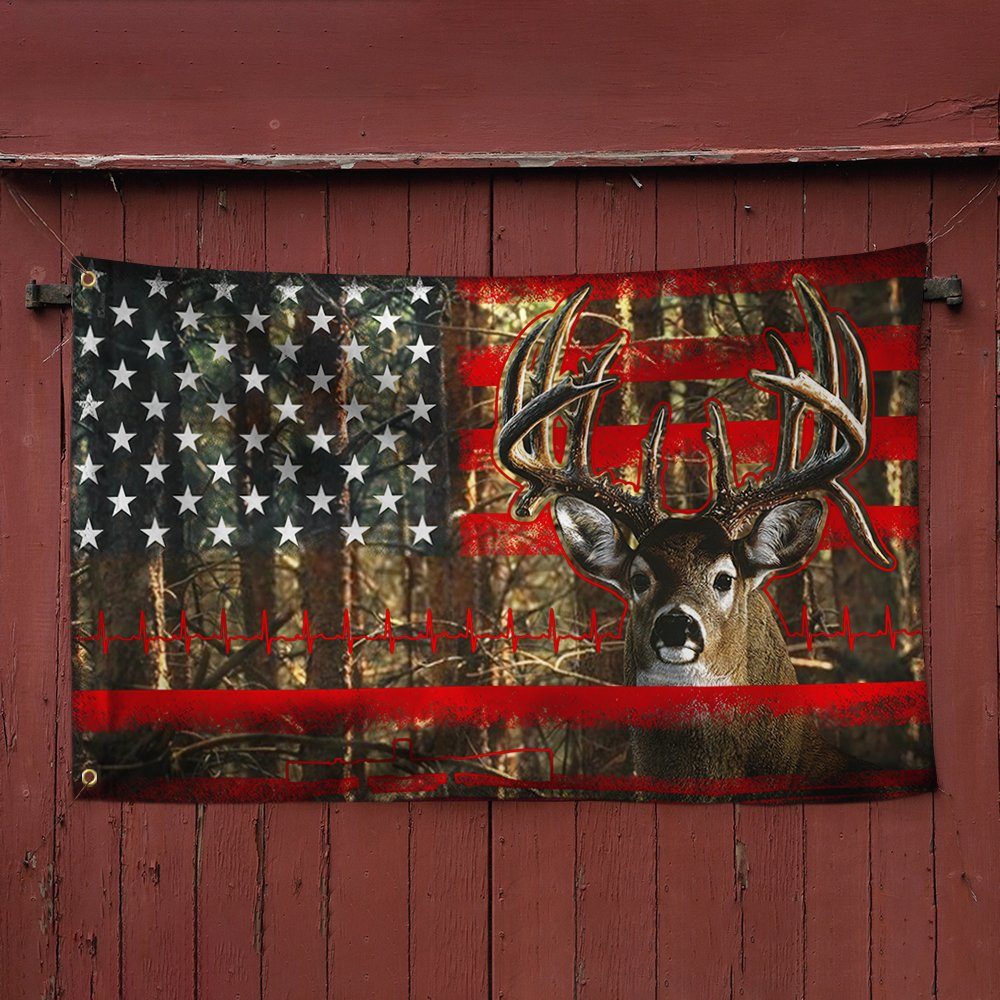 Deer Grommet Flag Deer Hunting ANT272GF - Flagwix