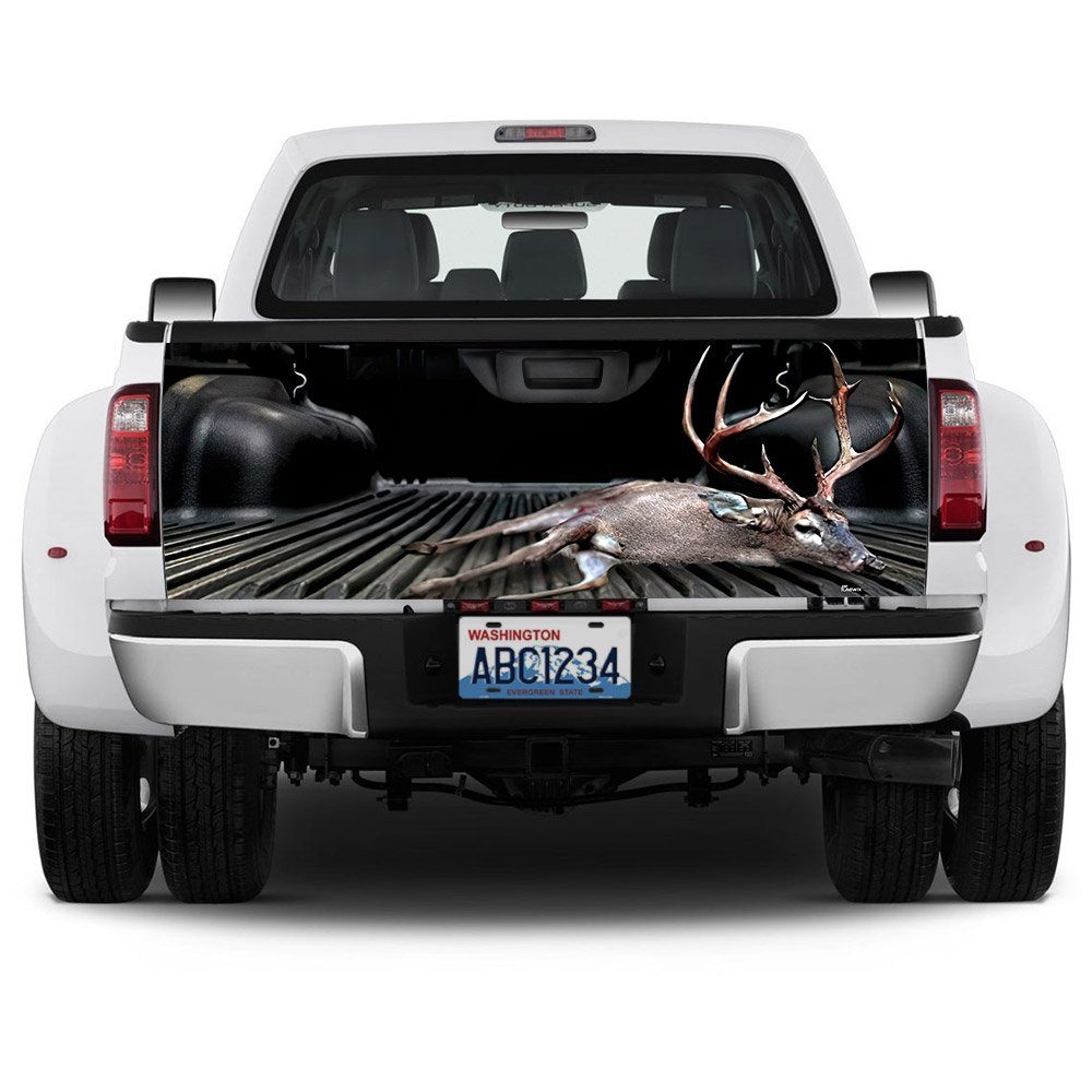 Deer Hunting Truck Tailgate Decal Sticker Wrap – Flagwix