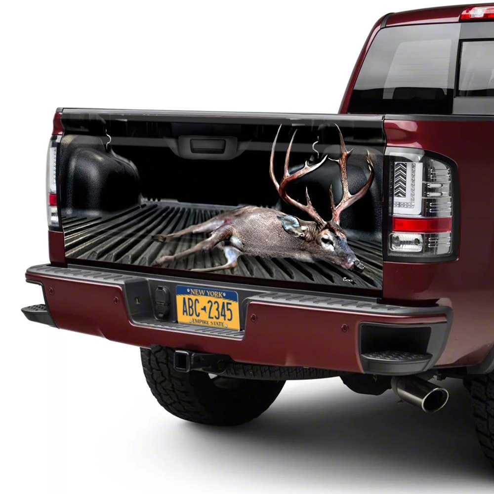 Deer Hunting Truck Tailgate Decal Sticker Wrap – Flagwix