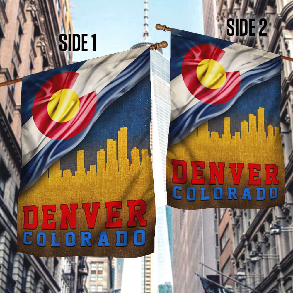 Denver Colorado Flag City Colorado LNT394F - Flagwix