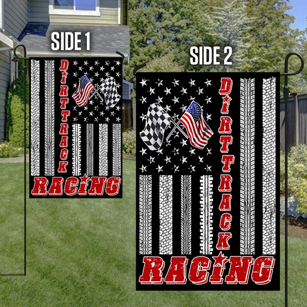 Dirt Track Racing American Flag MLN1234F – Flagwix