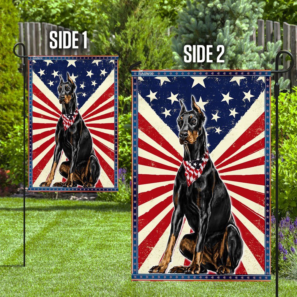 Doberman Dog Flag - Flagwix