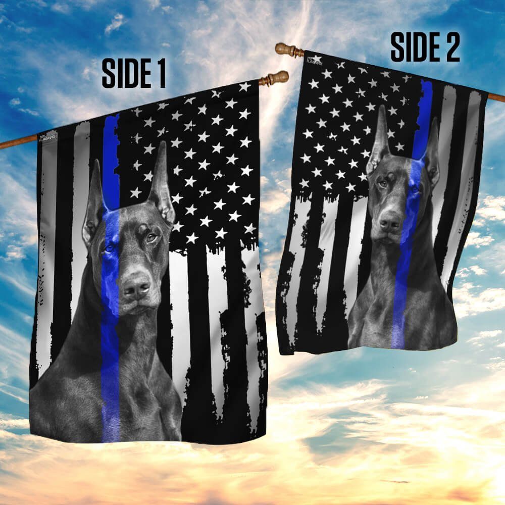 Doberman Pinscher. K9 Flag – Flagwix