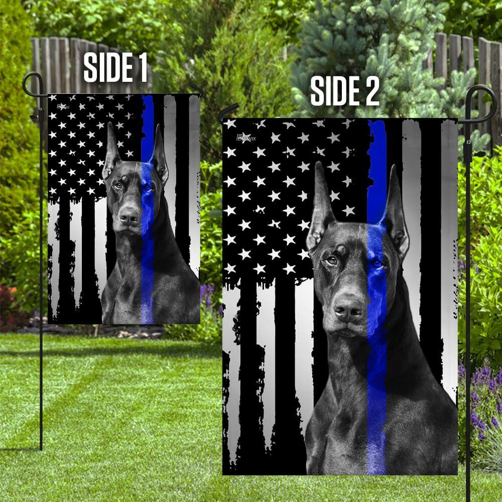 Doberman Pinscher. K9 Flag – Flagwix