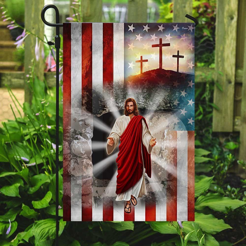 Easter Jesus Christ Flag He Is Risen From The Dead DBD3383F – Flagwix