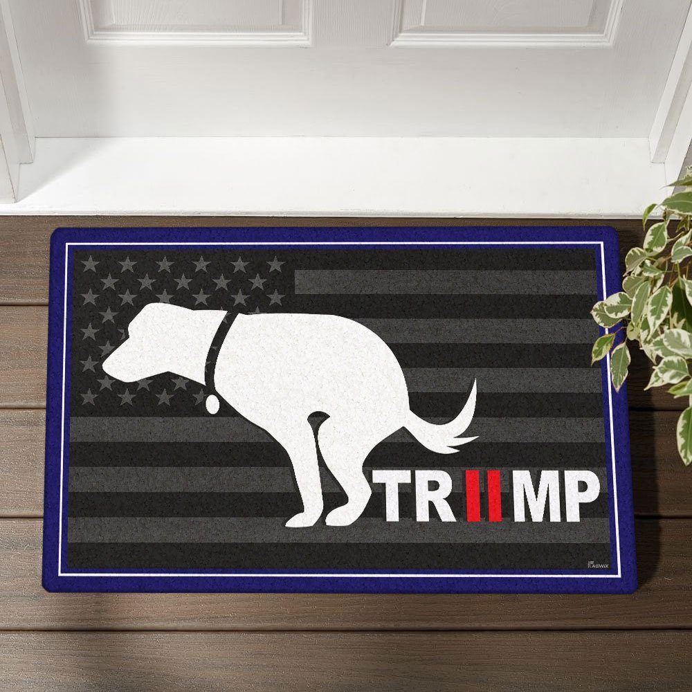 Even My Dog Hates Trump Door Mat BNN587DMv1 – Flagwix