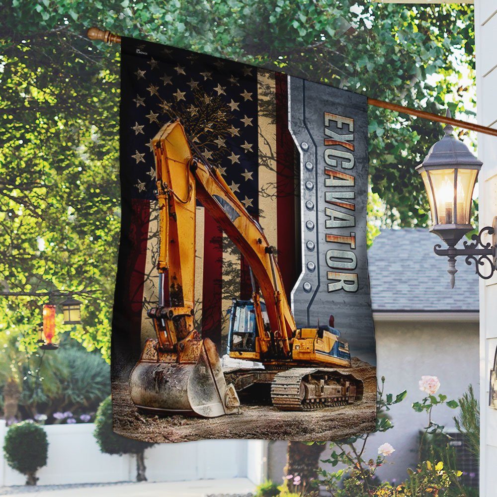 Excavator Flag Heavy Equipment ANL275F - Flagwix