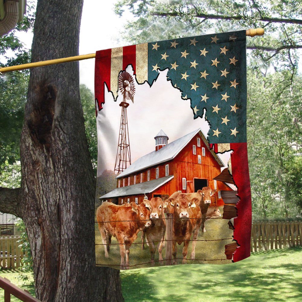 Farm Flag Happy Farm Had A Farm EIEIO LNT380F - Flagwix