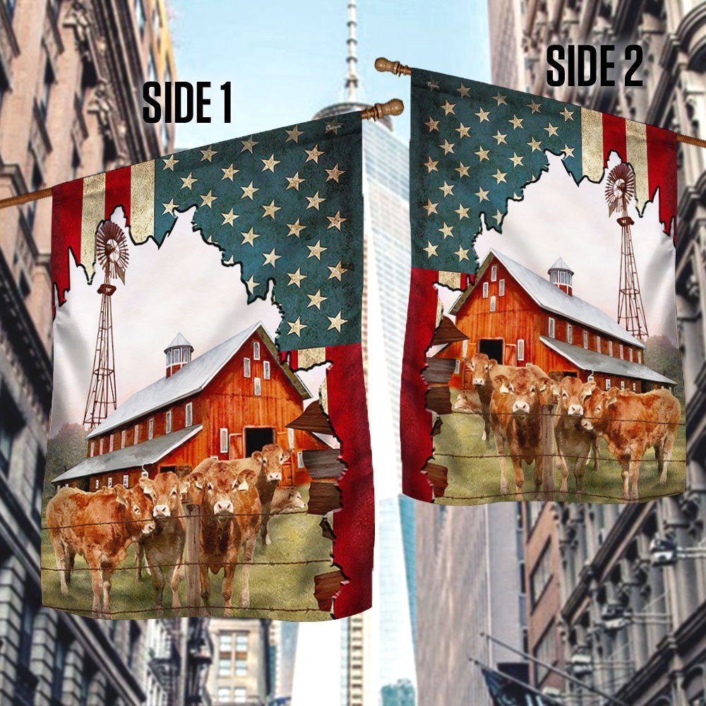 Farm Flag Happy Farm Had A Farm EIEIO LNT380F - Flagwix