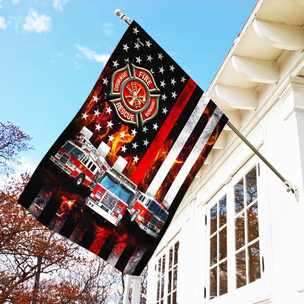 Fire Engine Flag THH3181F – Flagwix