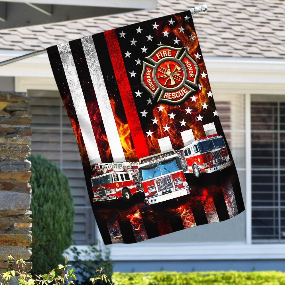Fire Engine Flag THH3181F – Flagwix