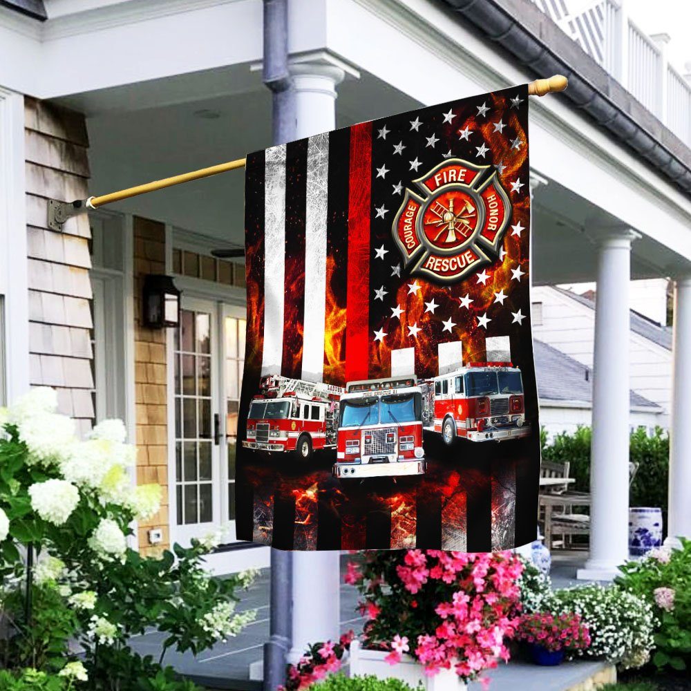 Fire Engine Flag THH3181F – Flagwix