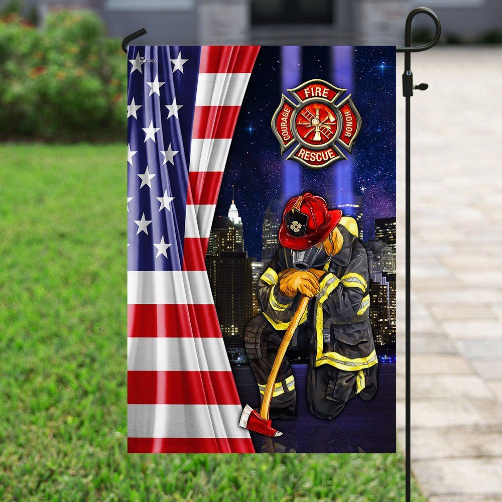 Firefighter. Never Forget Flag MLH1446F – Flagwix