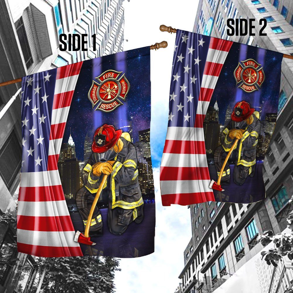 Firefighter. Never Forget Flag MLH1446F – Flagwix