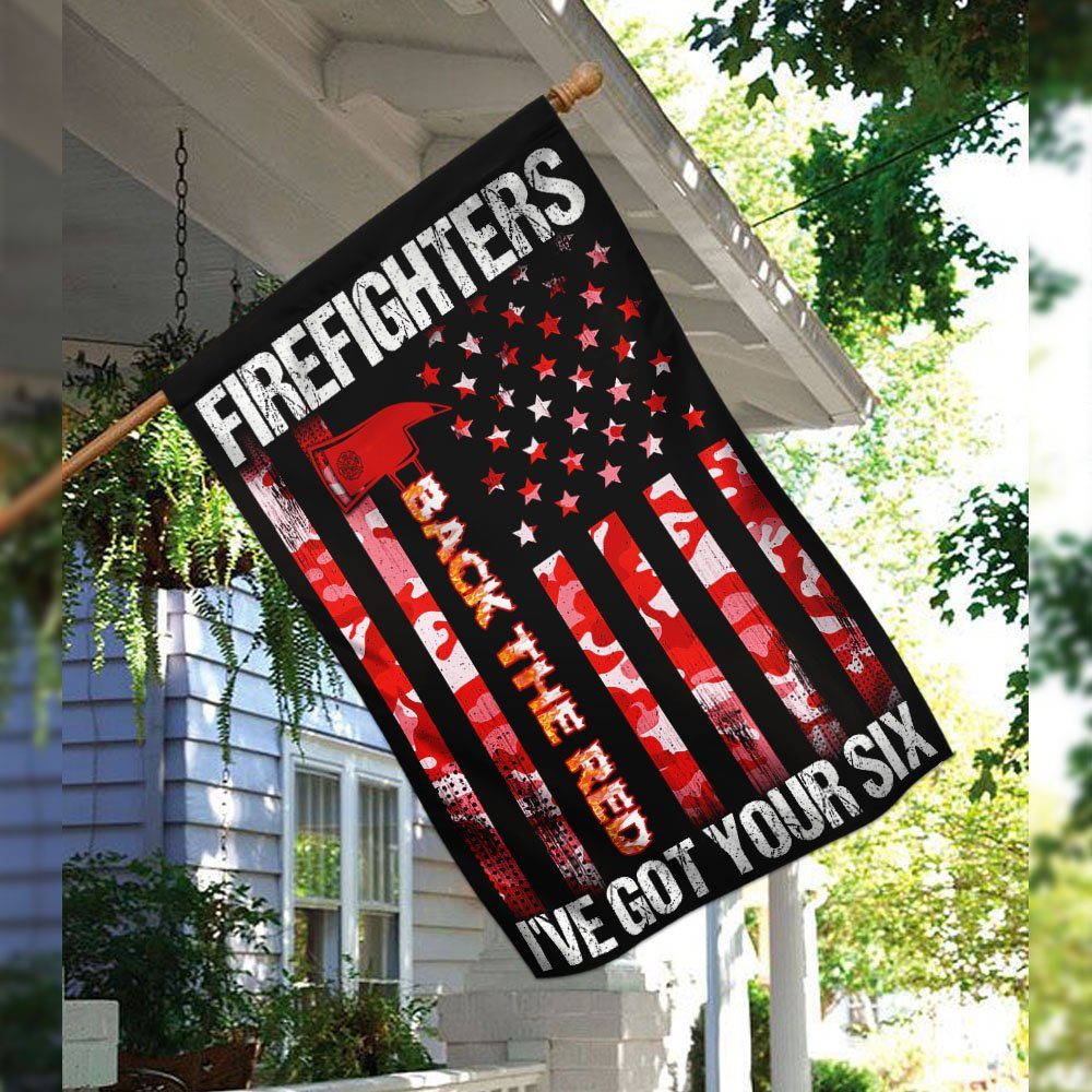 Firefighter – Back The Red Flag – Flagwix