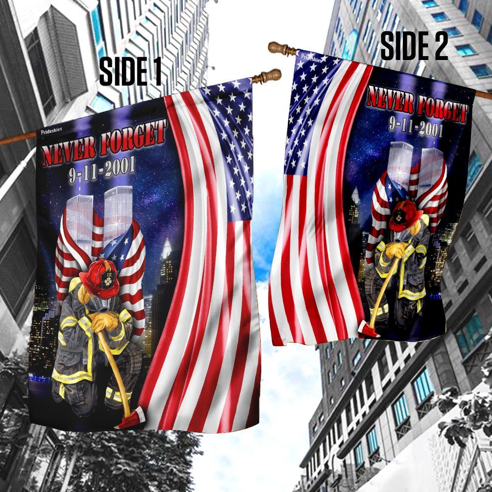 Firefighter – Never Forget 9.11 Flag – Flagwix